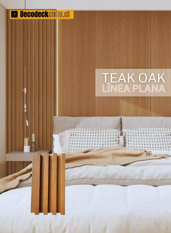 wall panel PVC teak oak - Decodeck cl